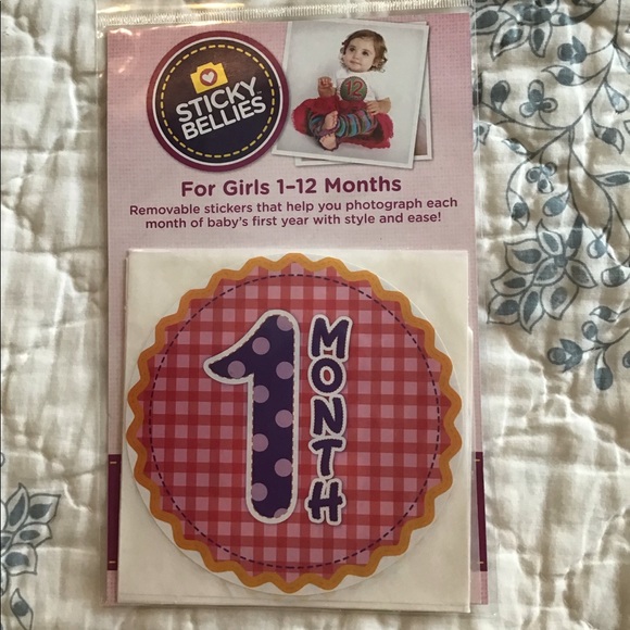 Sticky Bellies | Other | 2 Month Sticker Set | Poshmark